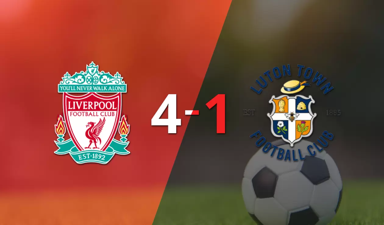 En vivo Liverpool vs Luton Town partido de Premier League 2024-02-21